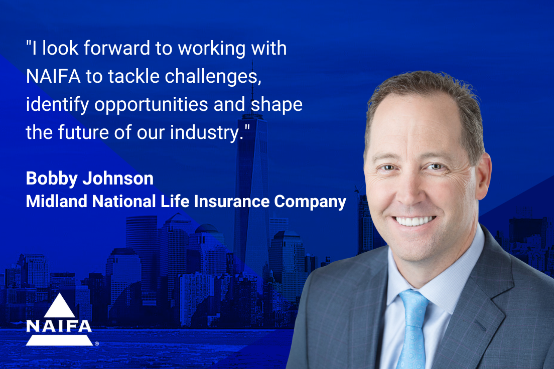 Bobby Johnson of Midland National Life Insurance Company Joins NAIFA Industry Leadership Board